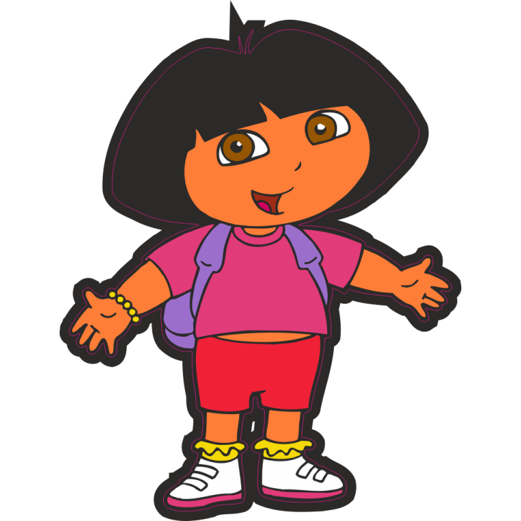 Votre autocollant et Autocollant Dora Et Babouche au meilleur prix ...
