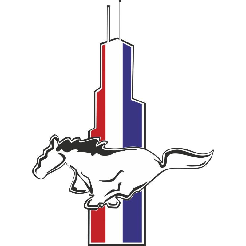 Votre autocollant et Autocollant Mustang Logo au meilleur prix ...