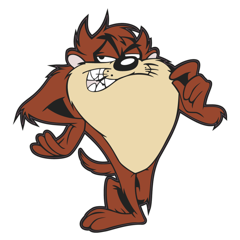Votre autocollant et Autocollant Taz au meilleur prix | Stickers-garage.com