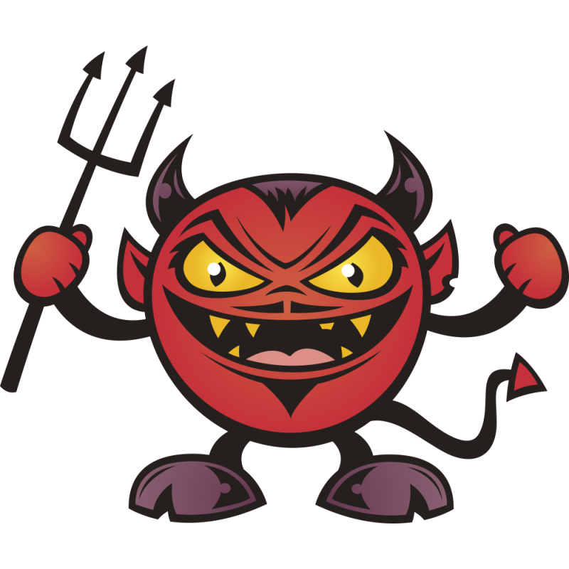 Autocollants et Stickers Diables et démons | Stickers-garage.com