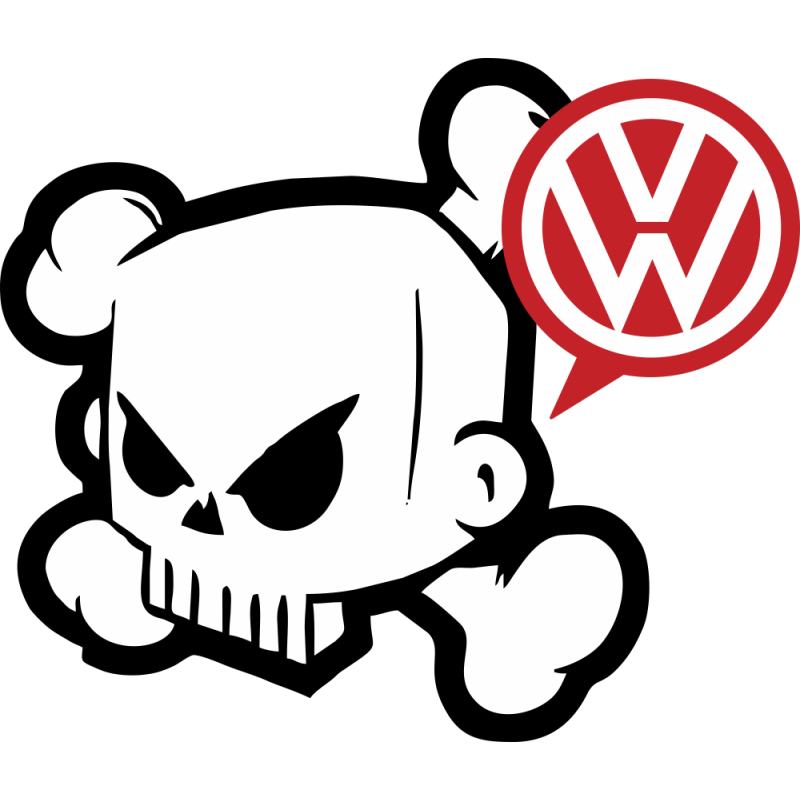 Autocollants et Stickers Auto Volkswagen | Stickers-garage.com