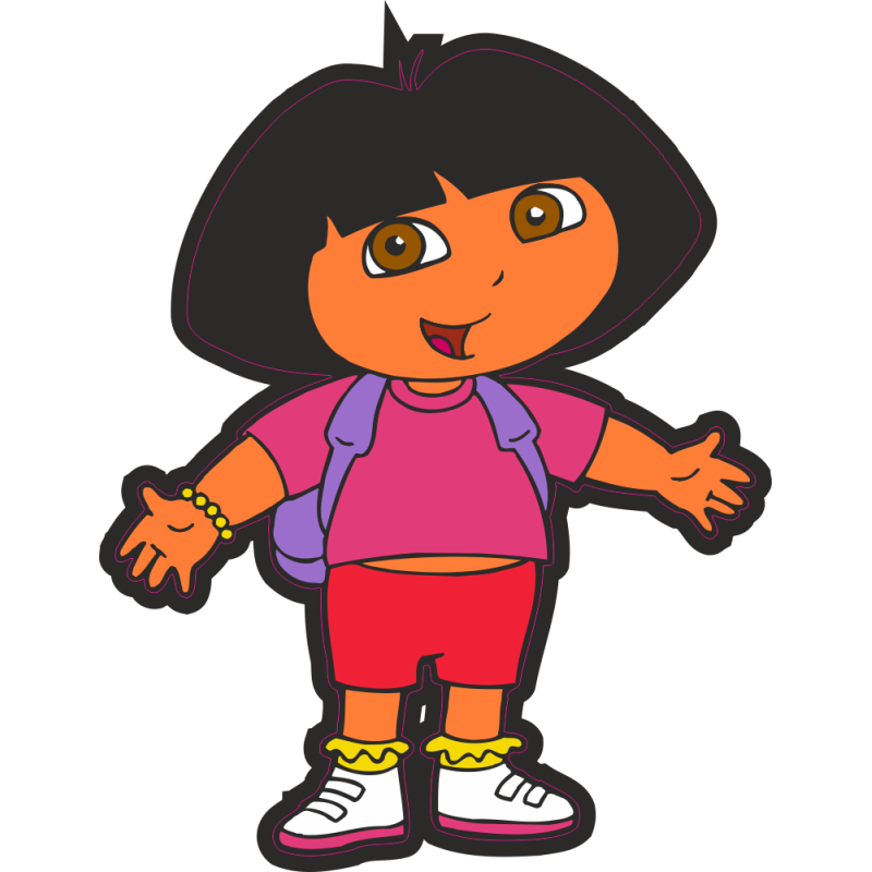 Autocollants et Stickers Dora l'exploratrice | Stickers-garage.com