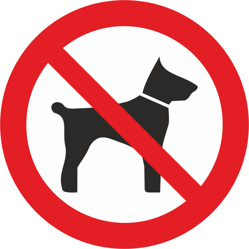 Autocollants et Stickers Autocollants Interdiction | Stickers-garage.com