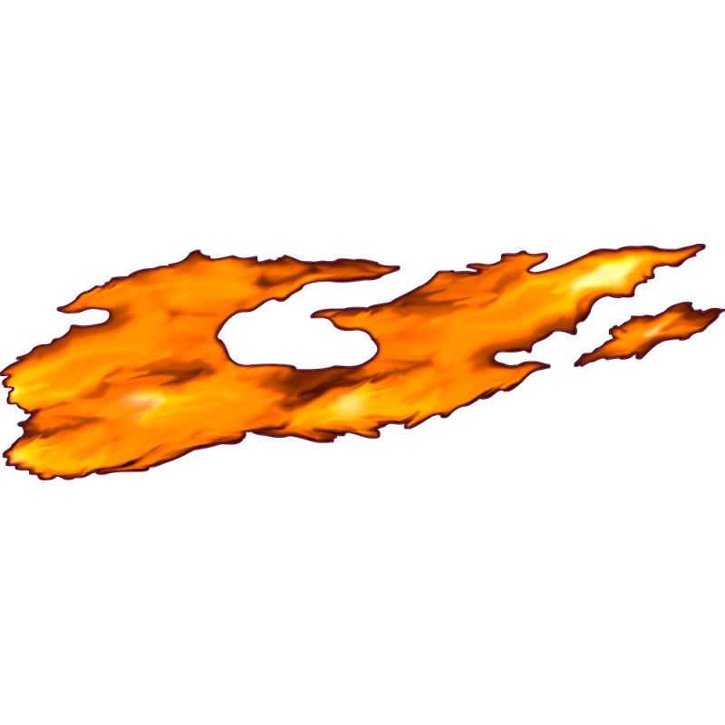 Autocollants et Stickers Flaming Flamme | Stickers-garage.com