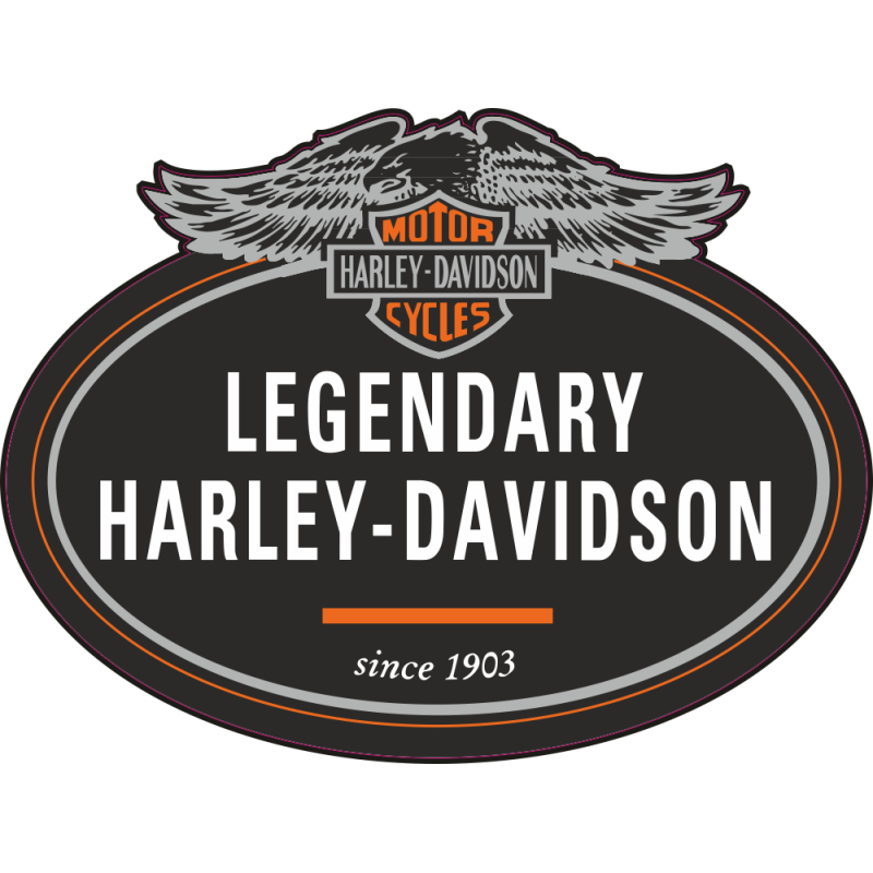 Autocollants et Stickers Moto Harley-Davidson | Stickers-garage.com ...